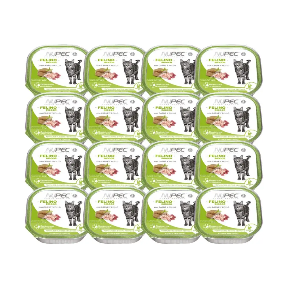 Nupec Alimento Humedo para Gato Adulto Super Kit 16 Latas | Petloy ...